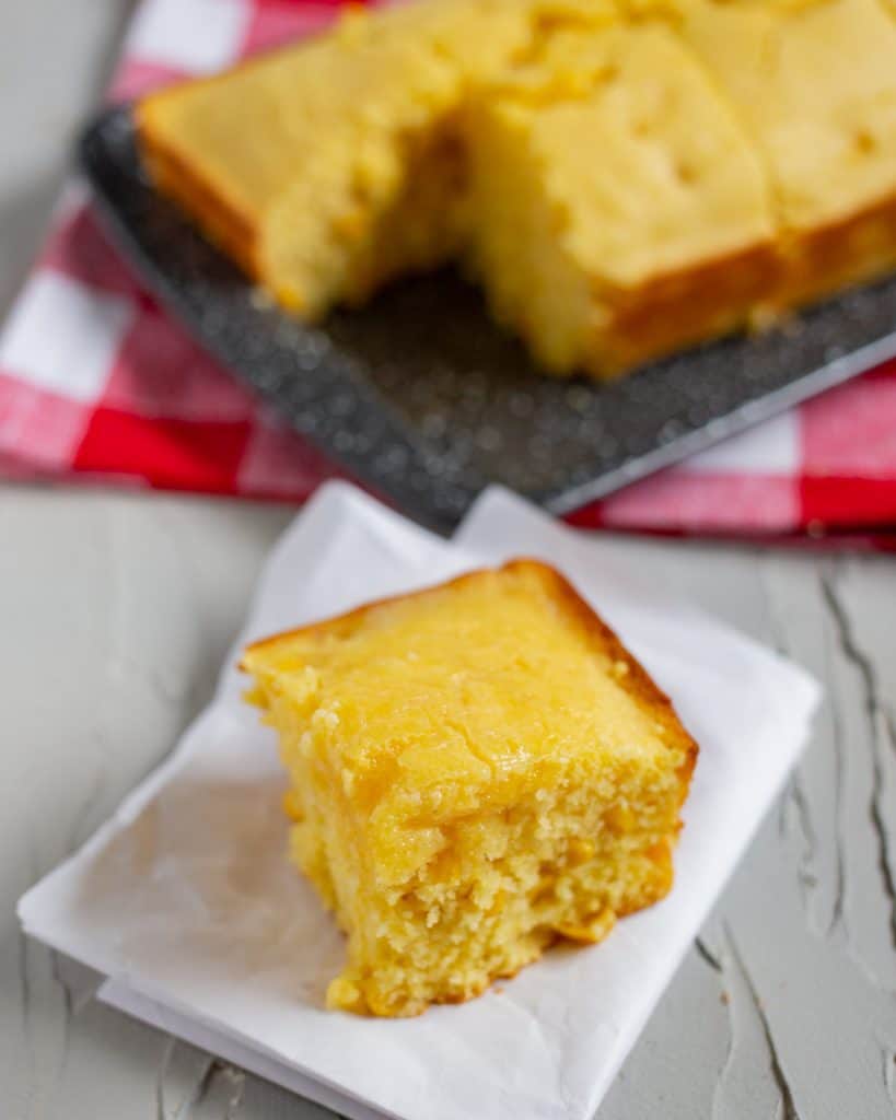 Easy Vegan Cornbread - from Cardamom & Coconut