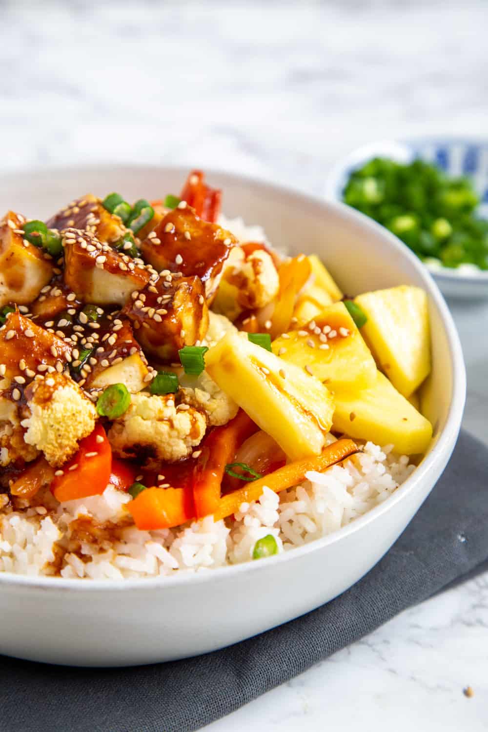 Asian Tofu Bowls - Cardamom & Coconut